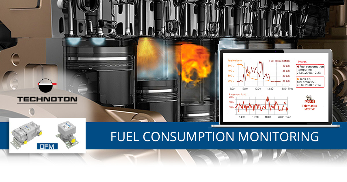 Fuel consumption monitoring: DFM flowmeter vs fuel level sensor | Technoton