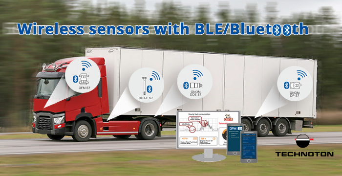 New era in telematics: wireless BLE-sensors by Technoton | Technoton