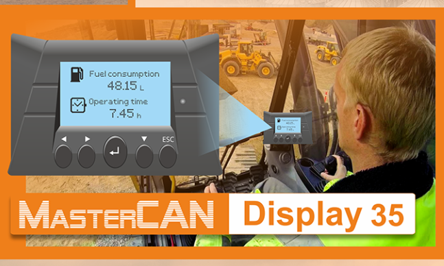 Using CAN bus display | Technoton