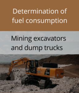 Determination of fuel consumption on mining excavators and dump trucks ...