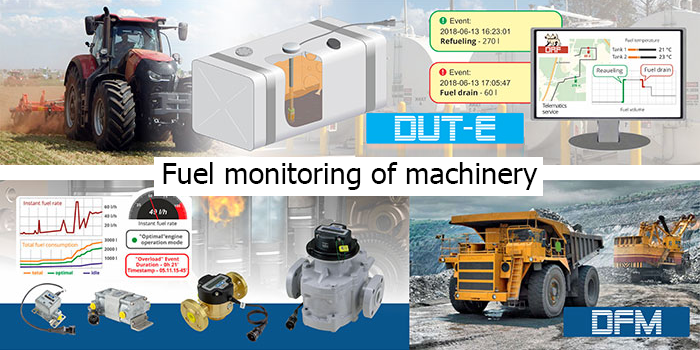 Fuel monitoring of machinery