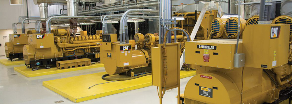 Online monitoring of diesel generators parameters system