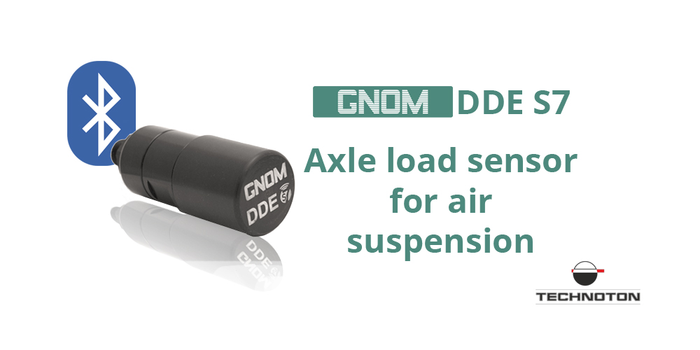 Wireless axle load sensor for air suspension | Technoton