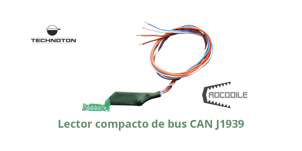 Lector sin contacto CANCrocoLITE | Technoton
