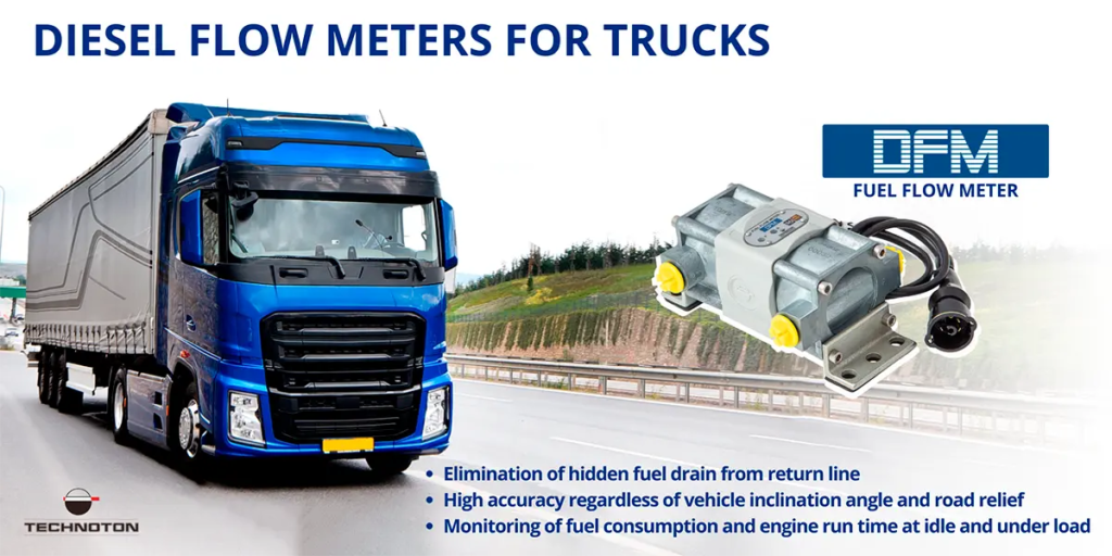 Diesel flow meters for trucks | Technoton