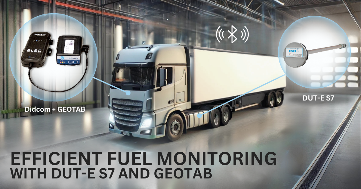 Efficient Fuel Monitoring with DUT-E S7 and Geotab
