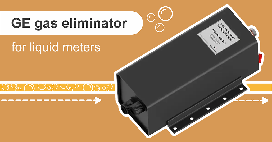 GE gas eliminator for liquid meters | Technoton